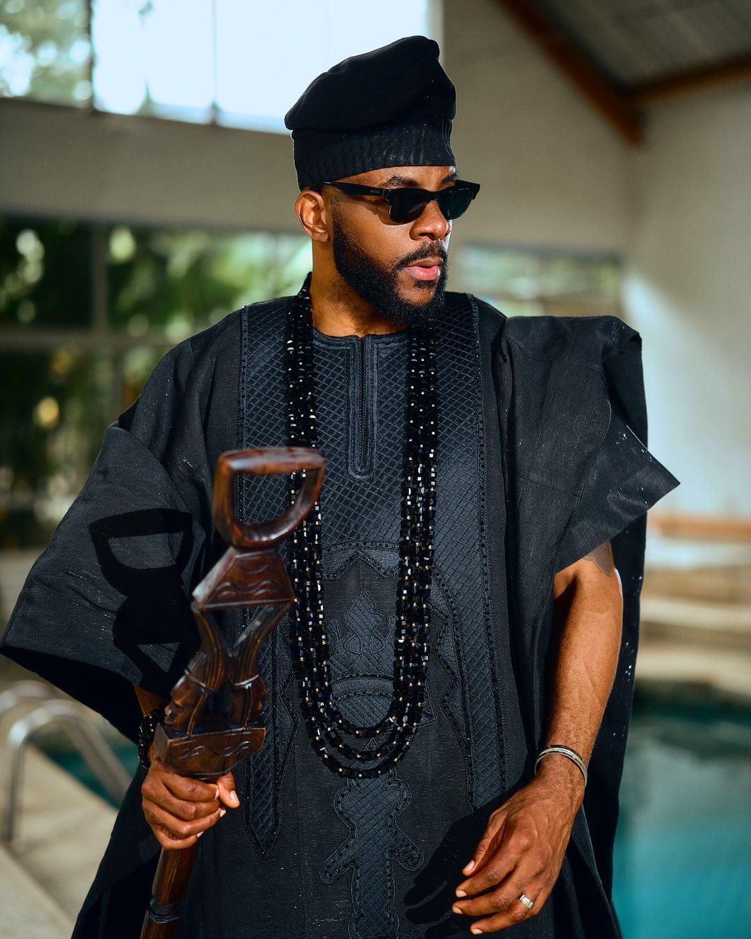 Ebuka Obi-Uchendu's Glistening Agbada Ensemble is Everything You Need ...
