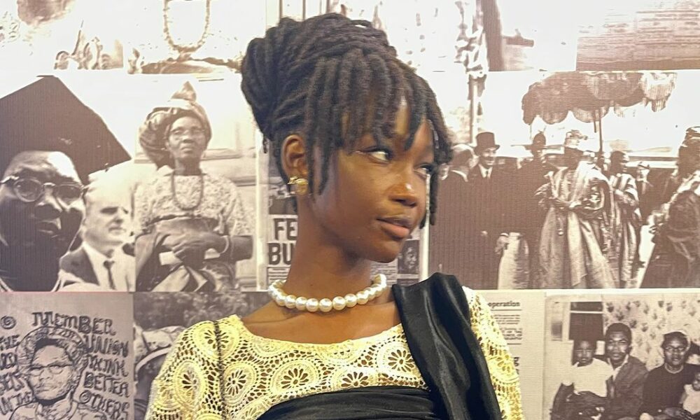 Tejiri Duke Honoured Funmilayo Ransome-Kuti with Bold Fashion Statement ...