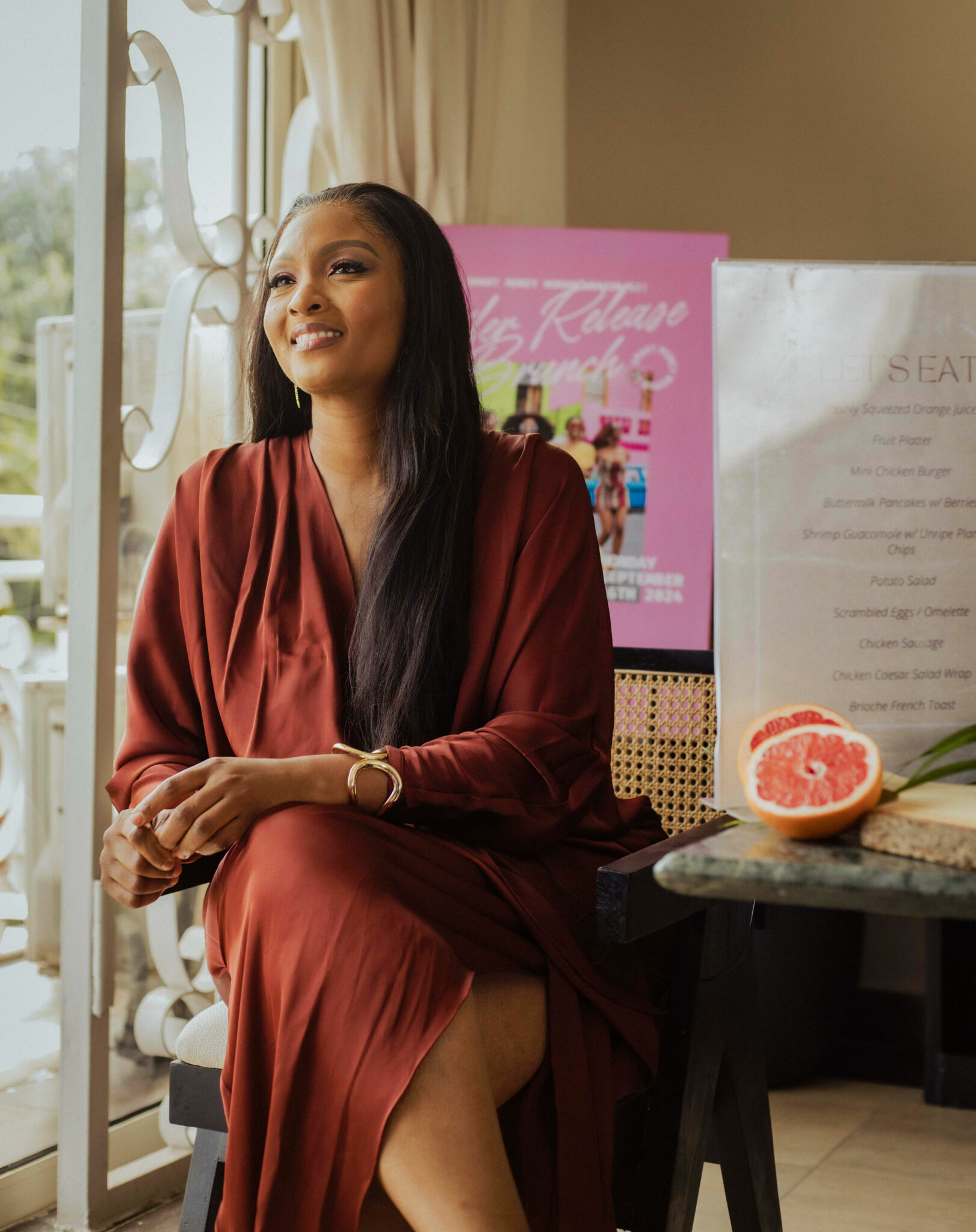 The Cast & Friends of The Smart Money Woman Gathered for A Chic Brunch ...