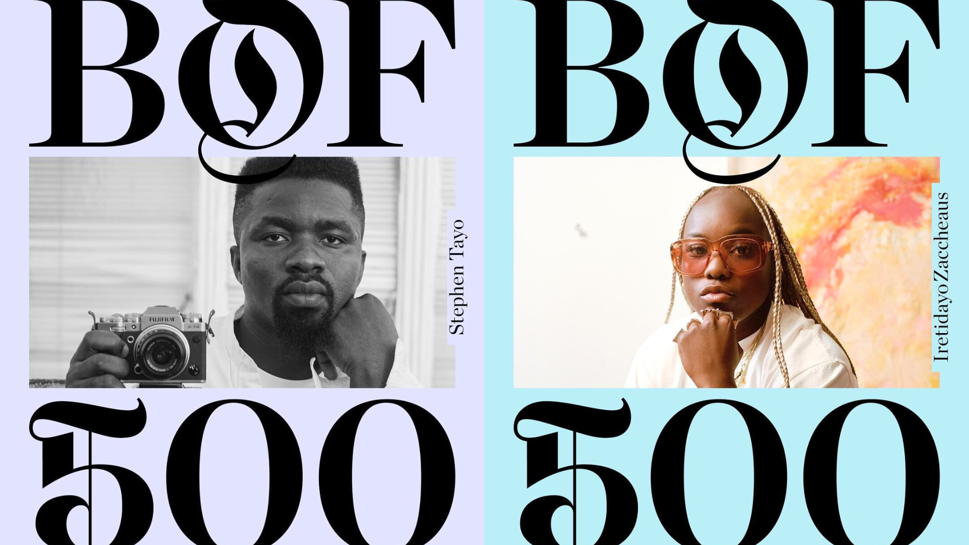 BoF 500 Class of 2024 Inducts Iretidayo Zaccheaus and Stephen Tayo for Their Contribution to the ...