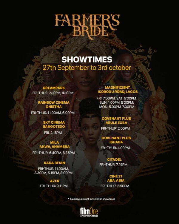 Farmer's Bride Breaks Records as the Highest-Grossing FilmOne Original ...