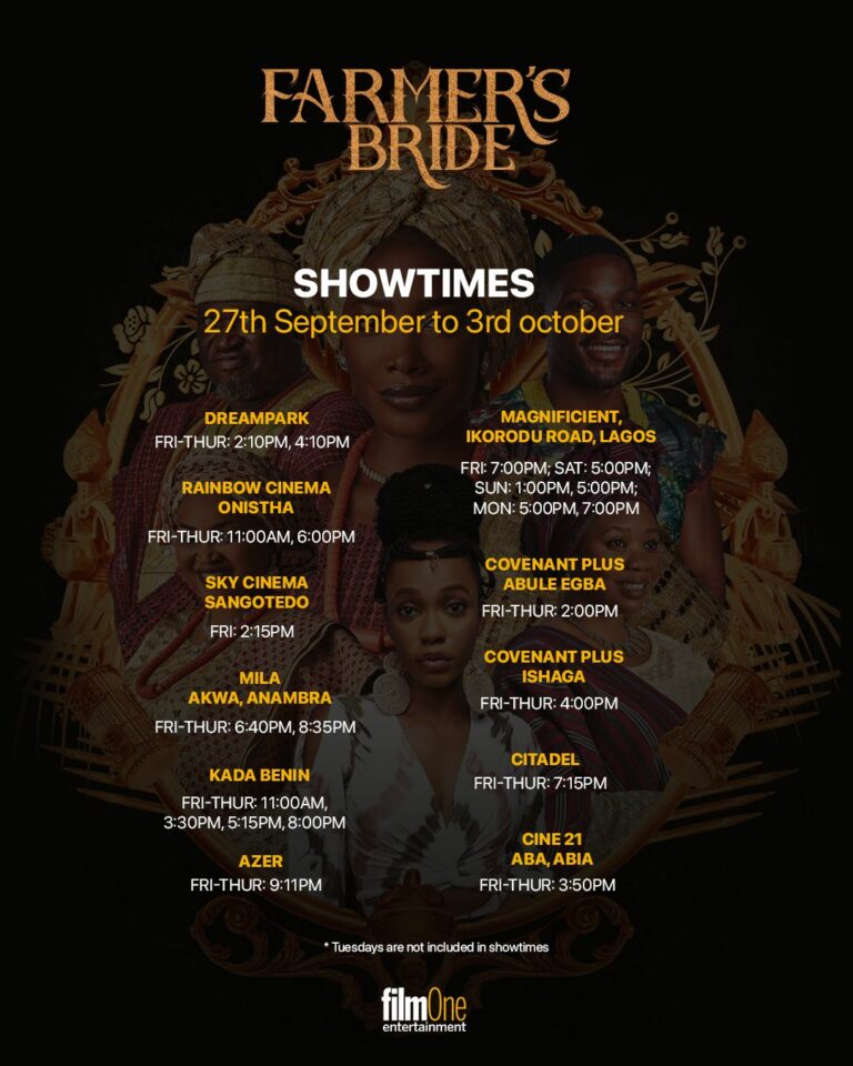 Farmer's Bride Breaks Records as the Highest-Grossing FilmOne Original ...