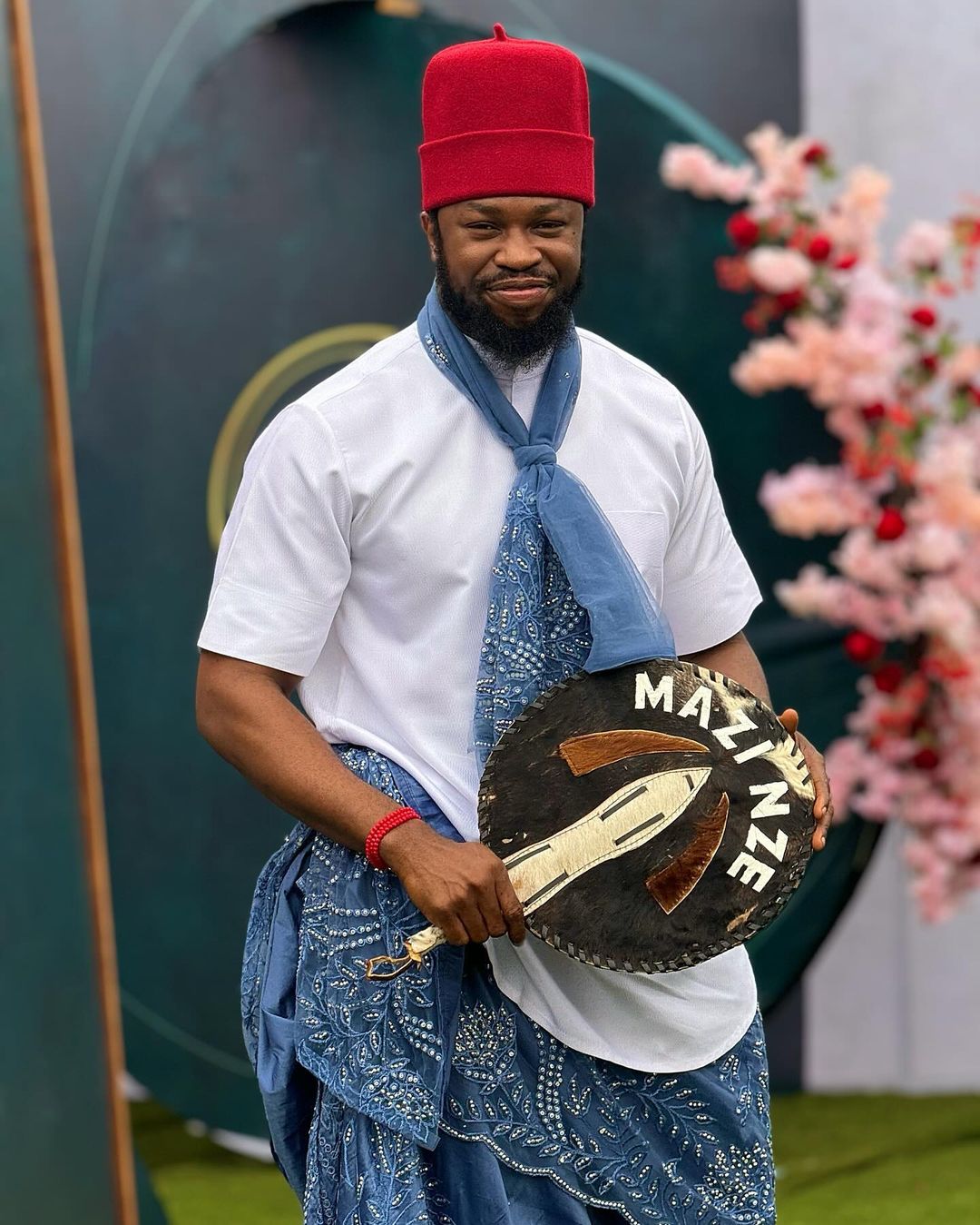 Bold in Blue & Pretty in Pink: Wedding Guests Slay at Peterson Okopi ...