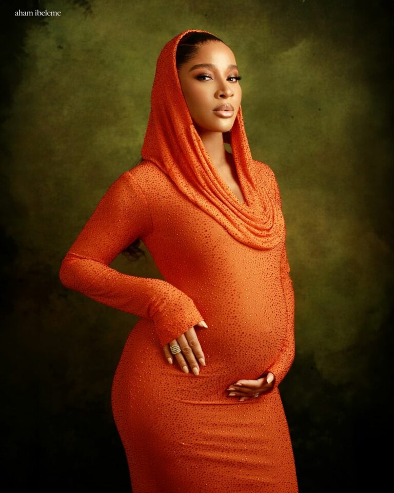 Adesua Etomi-Wellington Announces Baby No. 2 with a Stunning Maternity ...