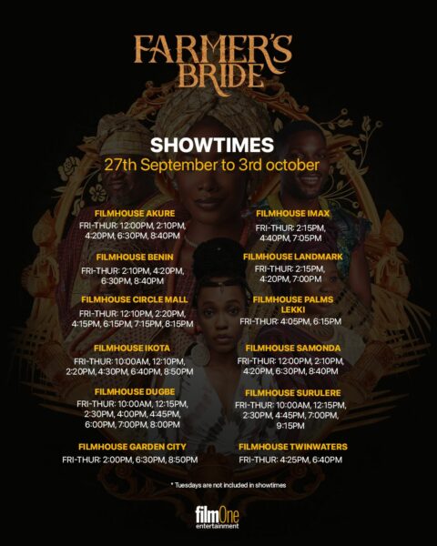 Farmer's Bride Breaks Records as the Highest-Grossing FilmOne Original ...