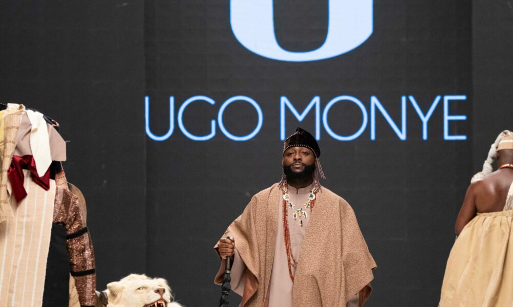 Davido Debuts on Lagos Fashion Week Runway for Ugo Monye | BellaNaija