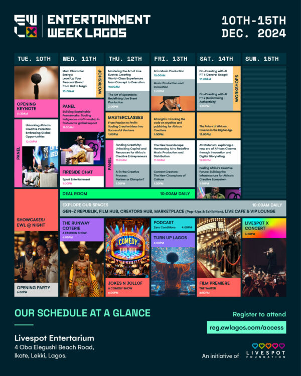 Mark Your Calendars for EWL 2024: The Best of African Film, Fashion ...