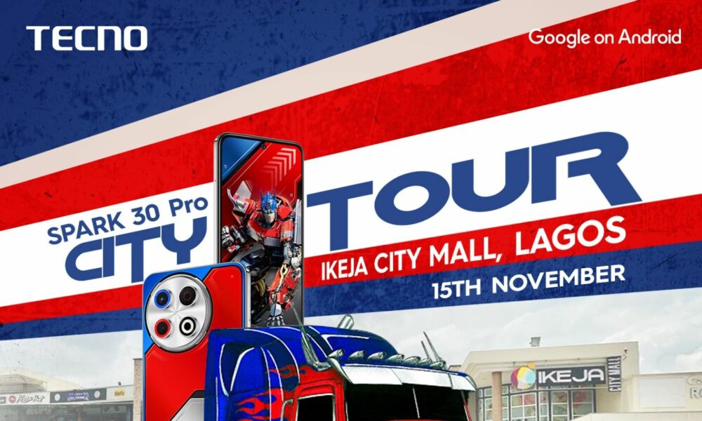 TECNO is set to take Lagos by Storm with TECNO SPARK 30 City Tour ...