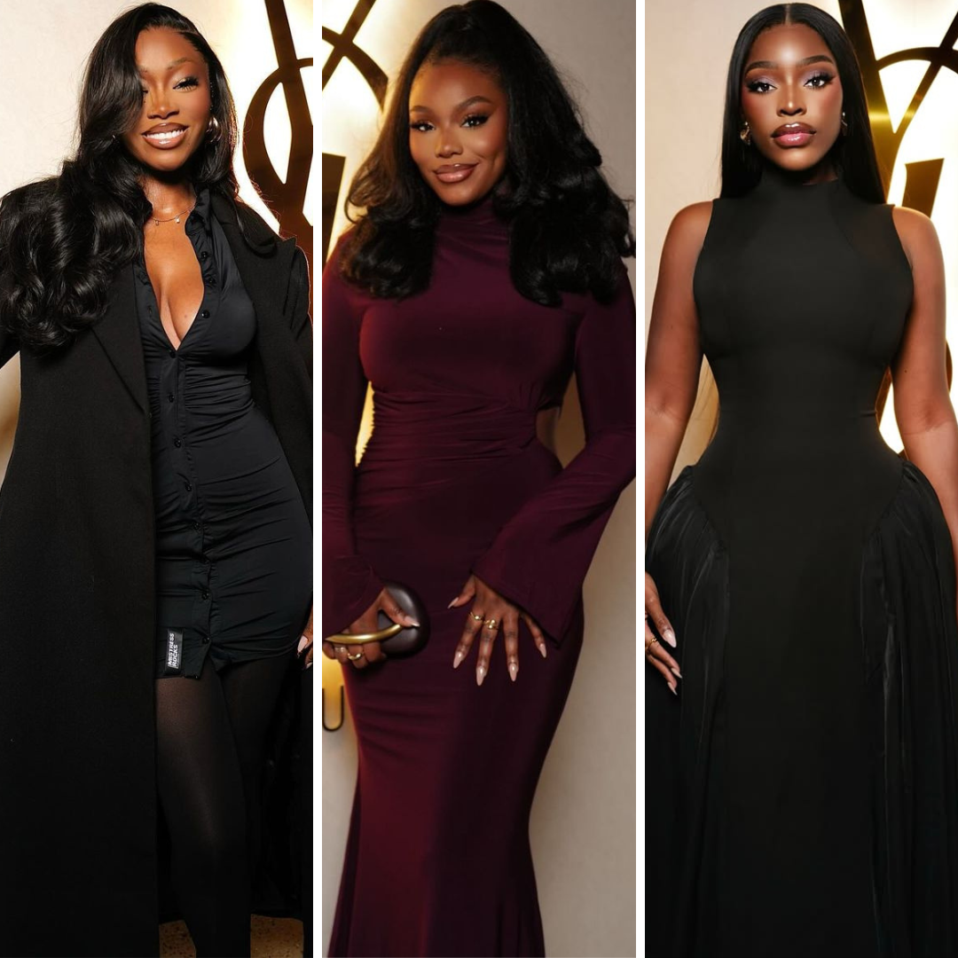 These Black Beauties Shine Bright at the YSL Beauty Event in London ...