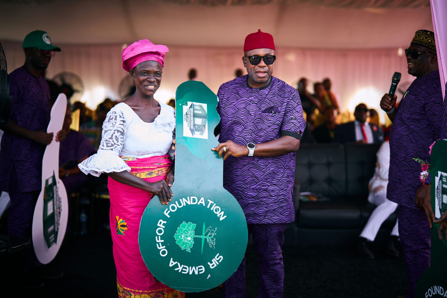Dr Adaora Offor Brings Hope to Widows with the Touch-A-Life Housing ...