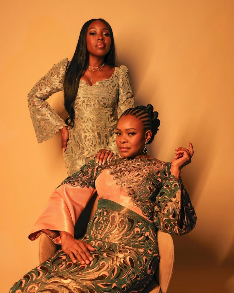 A Legacy Woven With Love: Deola & Teniola Sagoe Cover Marie Claire ...