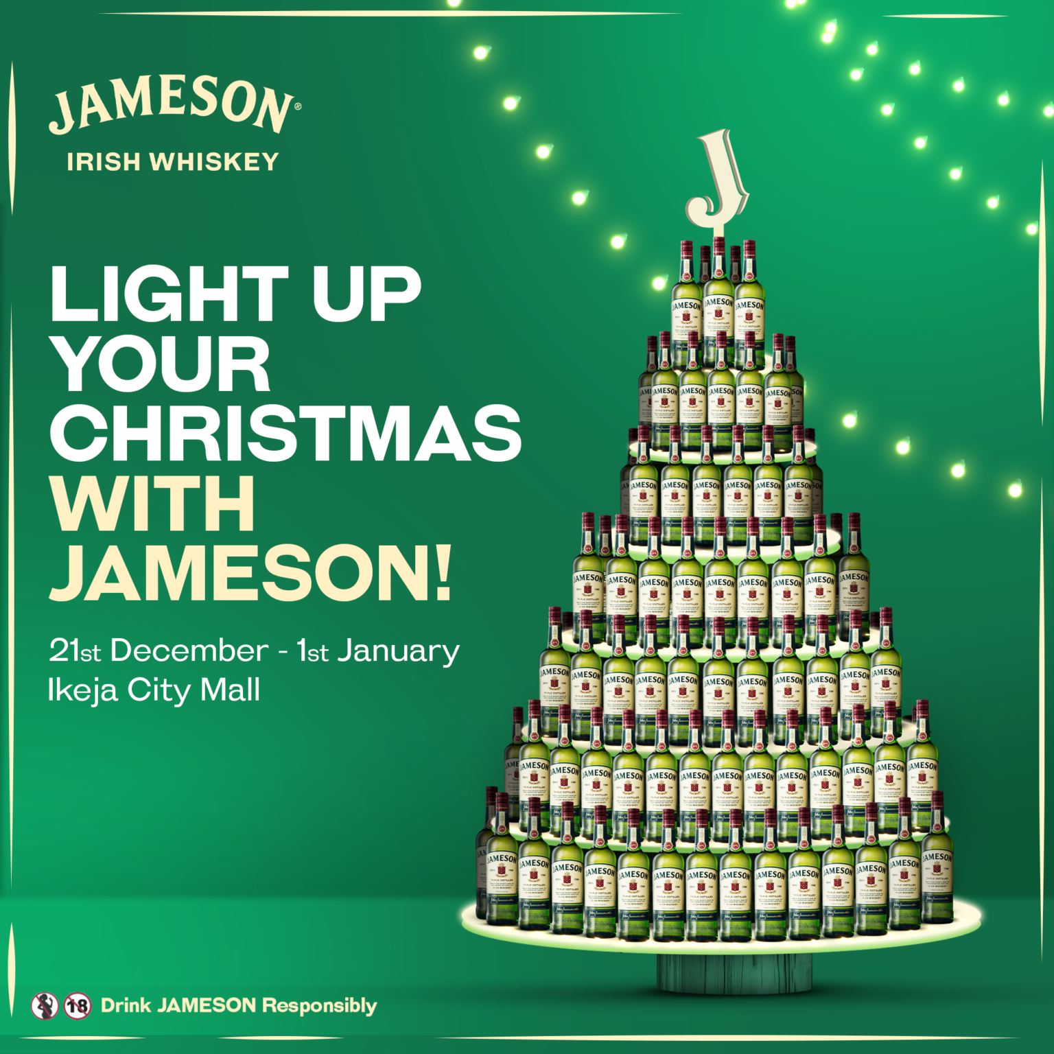 Jameson’s 12 Days of Christmas: Gather 'Round the Iconic Jameson Tree ...