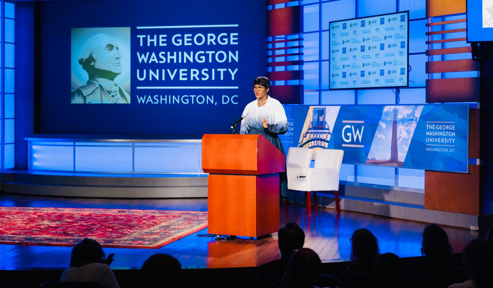 Stephanie Okereke Linus Partners with George Washington University to ...