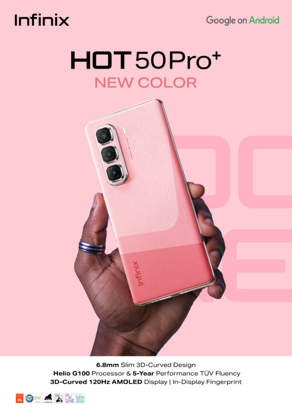 A New Year, A New Vibe: Infinix Blossom Pink HOT 50 Pro+ Now in Nigeria ...