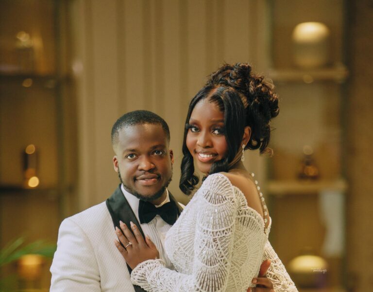 Omotola & David Bumped Into Each Other in Church and Said 'I Do' Few ...