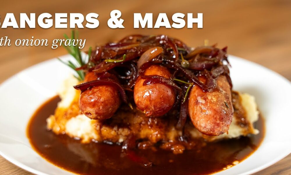You've Got to Try Ivan Eats' Bangers & Mash with Onion Gravy – It's ...
