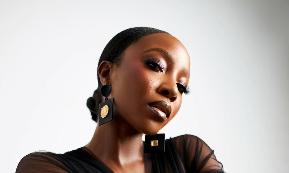 Ini Dima Okojie Is Still Glowing From Valentines Day And We Love To See It Bellanaija