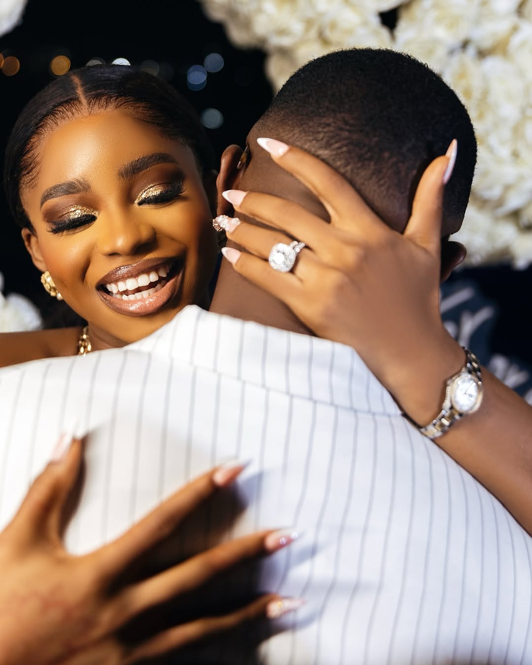 Twice the Love! Juma Jux Proposes to Priscilla Ojo for the Second Time ...