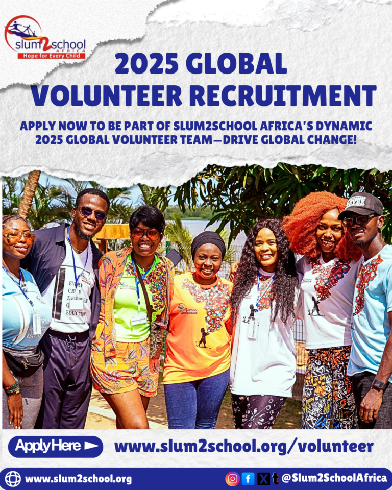 Drive Global Change - Here's How to Join the 2025 Slum2School Volunteer ...