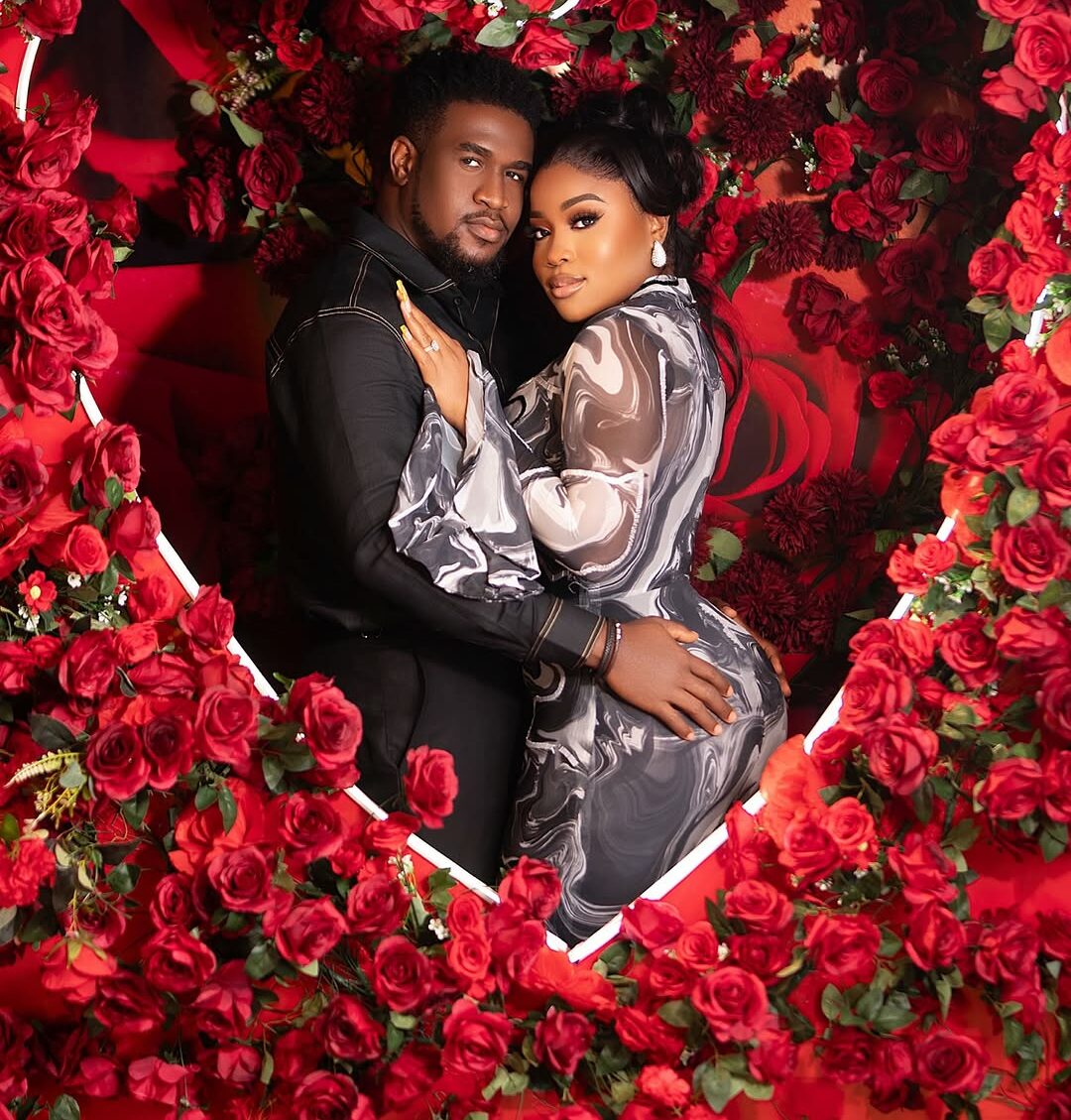 Veekee James & Femi Atere Celebrate 1st Civil Wedding Anniversary with ...