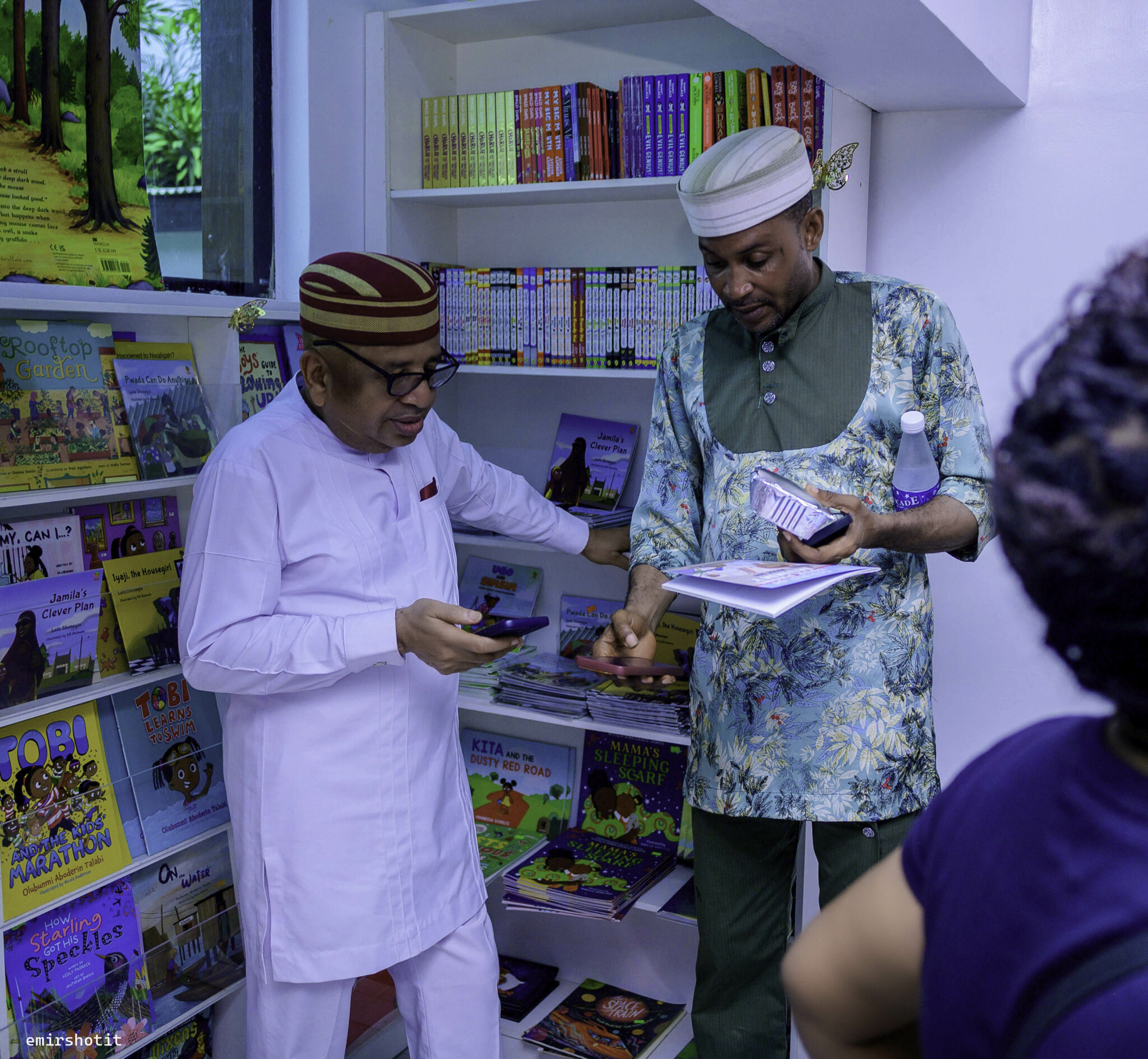 Mazzi Odu Launches her first Children's Book "Get Rid Of Your Phone Mummy" at Ouida Lagos ...