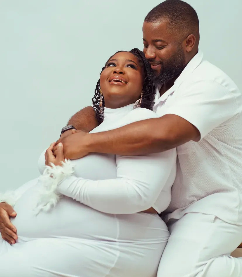 It’s a Boy! Dami Elebe and Emeka Emodi Are Officially Mum & Dad | BellaNaija