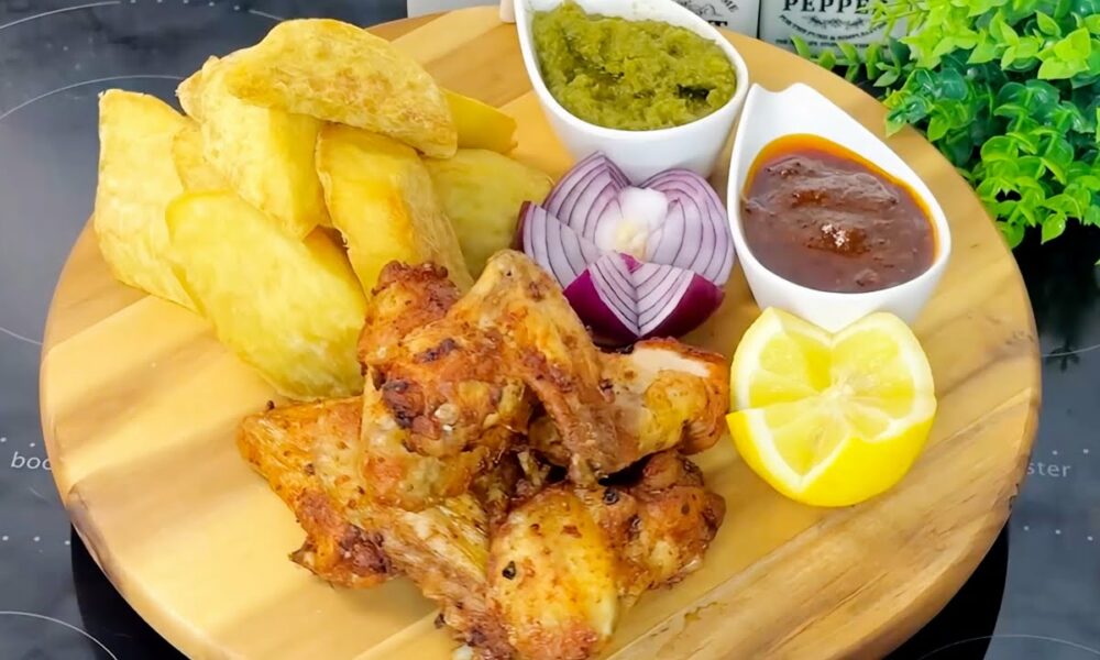 Craving Something Crispy? Try Toms' Fried Yam and Roasted Chicken Wings ...