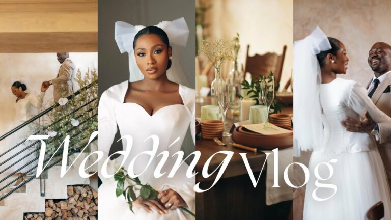 Get in Here! Dimma Umeh’s Wedding Prep Vlog Is Full of Style & Sweet Moments | BellaNaija