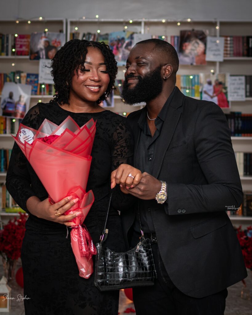 Tunde Proposed to Chinonso in a Bookstore and It Was Perfect! | BellaNaija