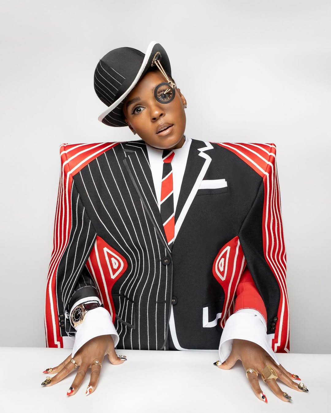 Black Dandy, Time Queen: Janelle Monáe Brought the Revolution to the Met | BellaNaija