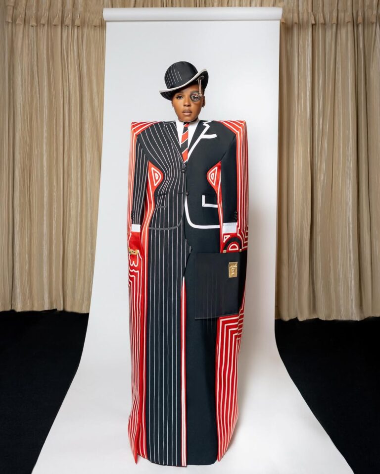 Black Dandy, Time Queen: Janelle Monáe Brought the Revolution to the Met | BellaNaija