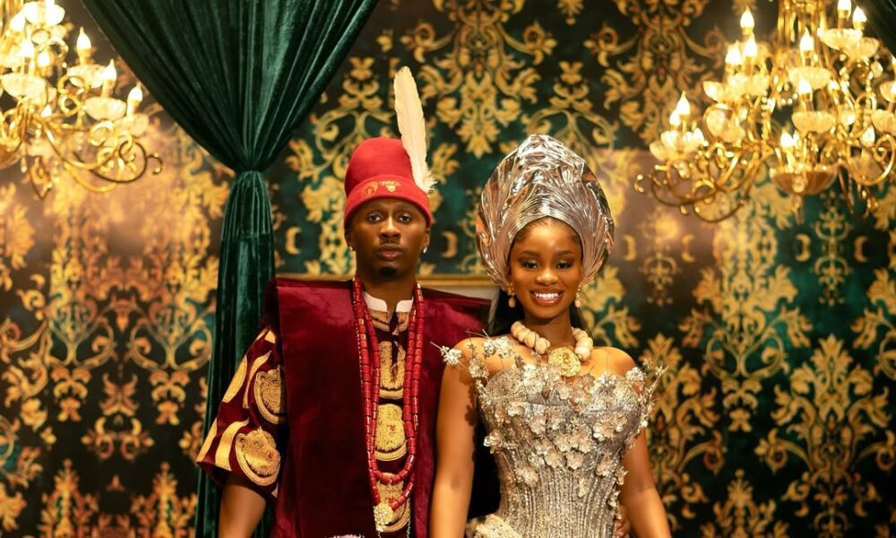 A Nigerian-Tanzanian Love Story! See Photos from Priscilla Ojo & Juma Jux's Nikkah Ceremony ...