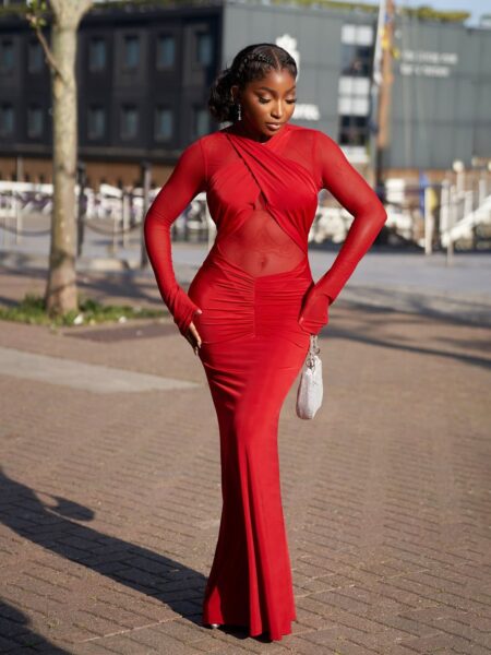 Omowunmi Dada’s Red Dress Was All the Fashion London Needed | See ...