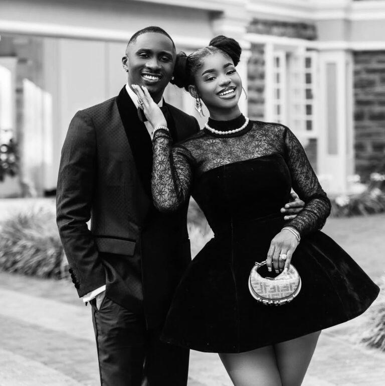 Priscilla Ojo in a Dreamy Gown & Juma Jux in Sharp Tux: Their White Wedding Looks Are Everything ...