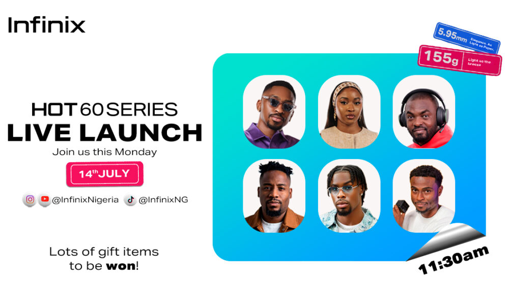 Infinix HOT 60 Series Debuts Virtually, Promises Ultra Slim Design And ...