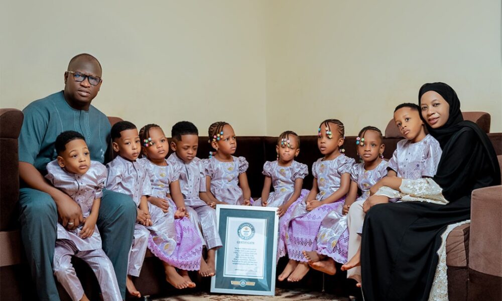 Mali’s Halima Cissé Shares a Sweet Throwback to Her Record-Breaking Birth of Nine | BellaNaija