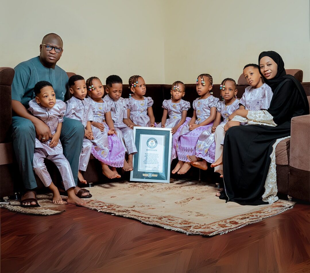 Mali’s Halima Cissé Shares a Sweet Throwback to Her Record-Breaking Birth of Nine | BellaNaija
