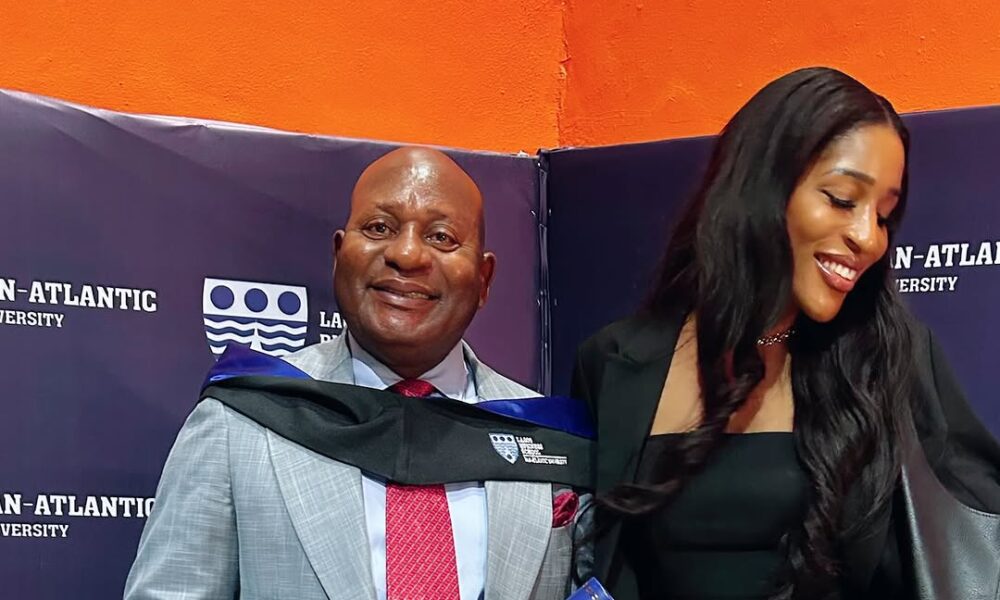 Nicole Chikwe Celebrates Her Dad Jerry Chukwueke as He Graduates from ...