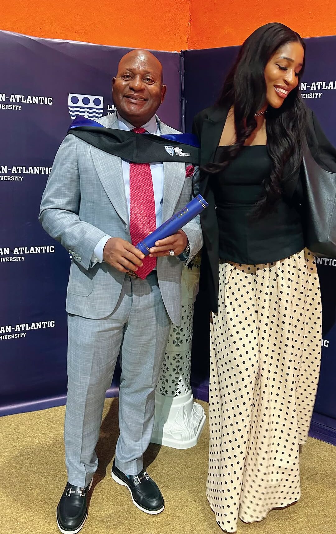 Nicole Chikwe Celebrates Her Dad Jerry Chukwueke as He Graduates from ...