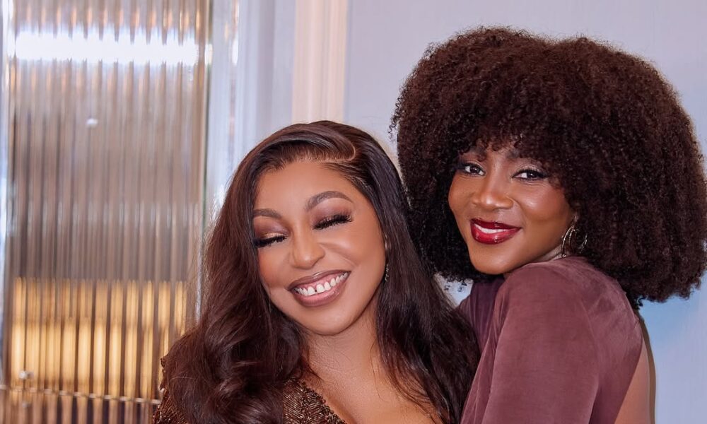 This Photo of Genevieve Nnaji Hugging Rita Dominic at Her 50th Is ...