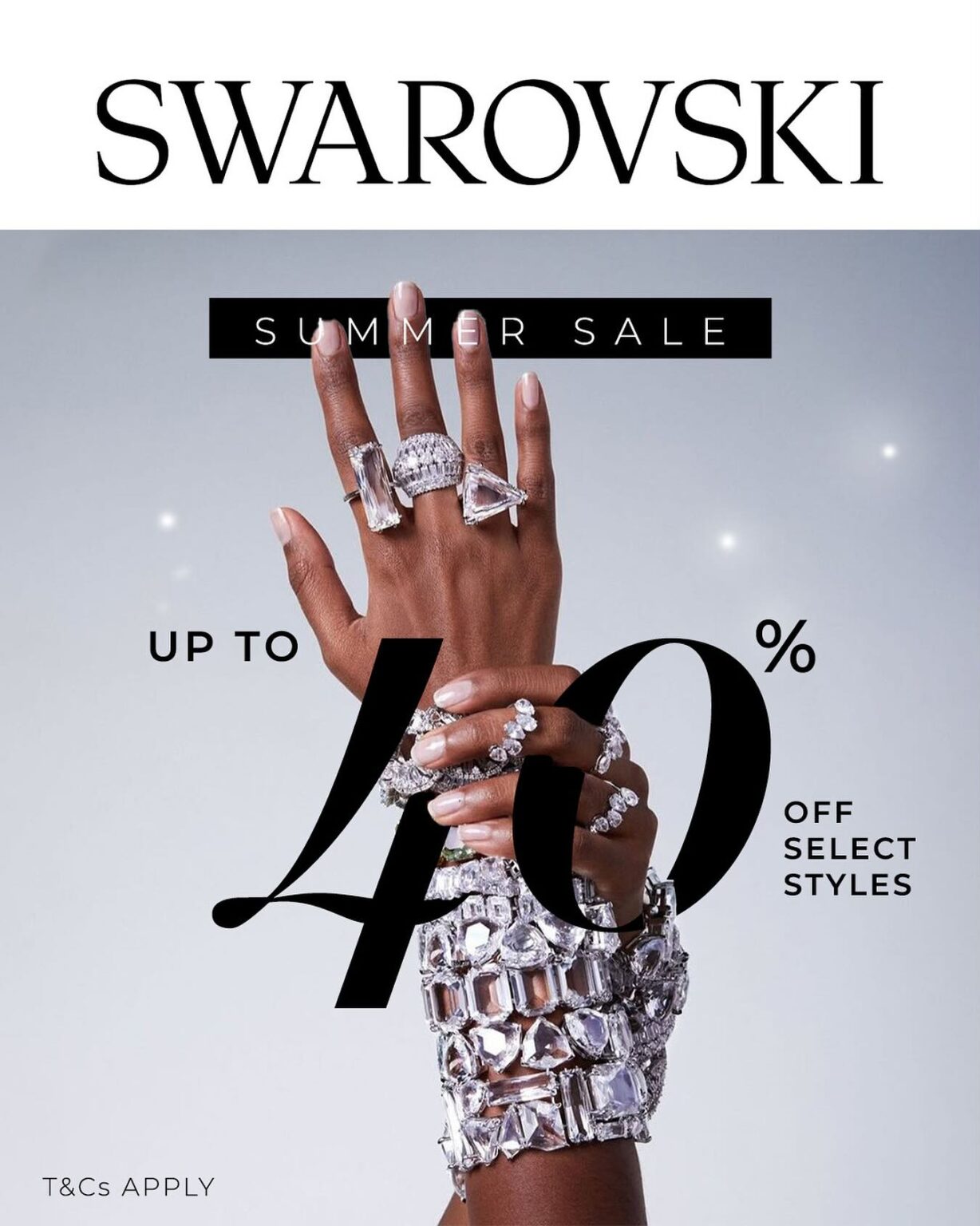 Summer Just Got Brighter: Swarovski Nigeria Offers Up to 40% Off Iconic ...