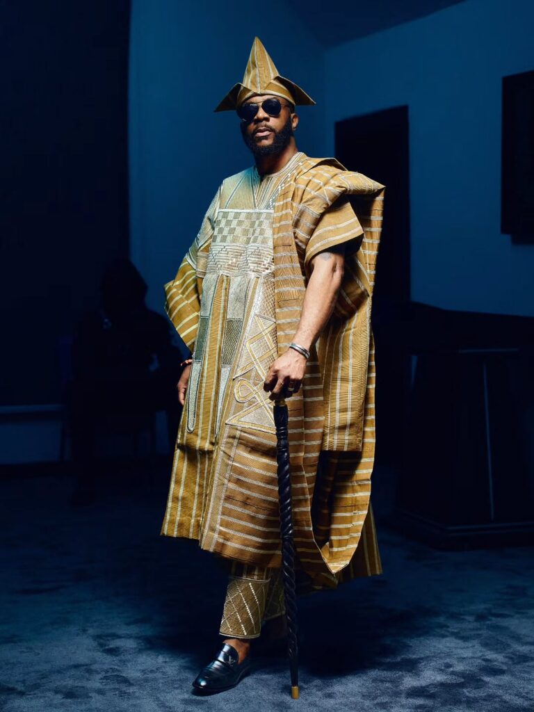 Ebuka Obi-Uchendu Channels Obasanjo's 1977 White House Look in Gold ...