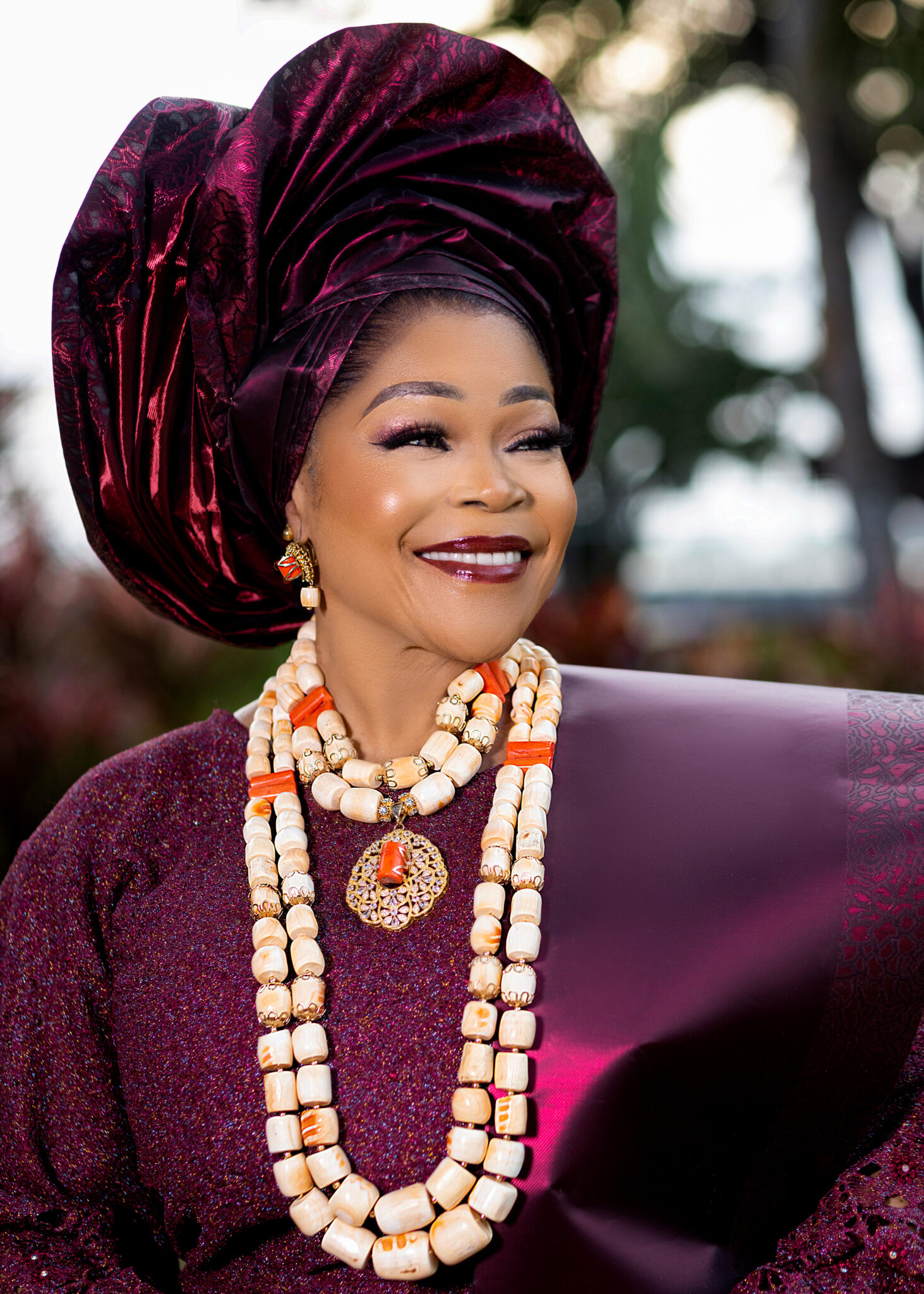 Shaffy Bello × Gbenga Artsmith: When Nollywood Royalty Meets Luxury ...