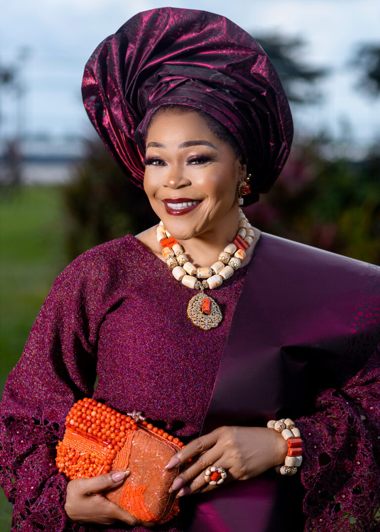 Shaffy Bello × Gbenga Artsmith: When Nollywood Royalty Meets Luxury ...