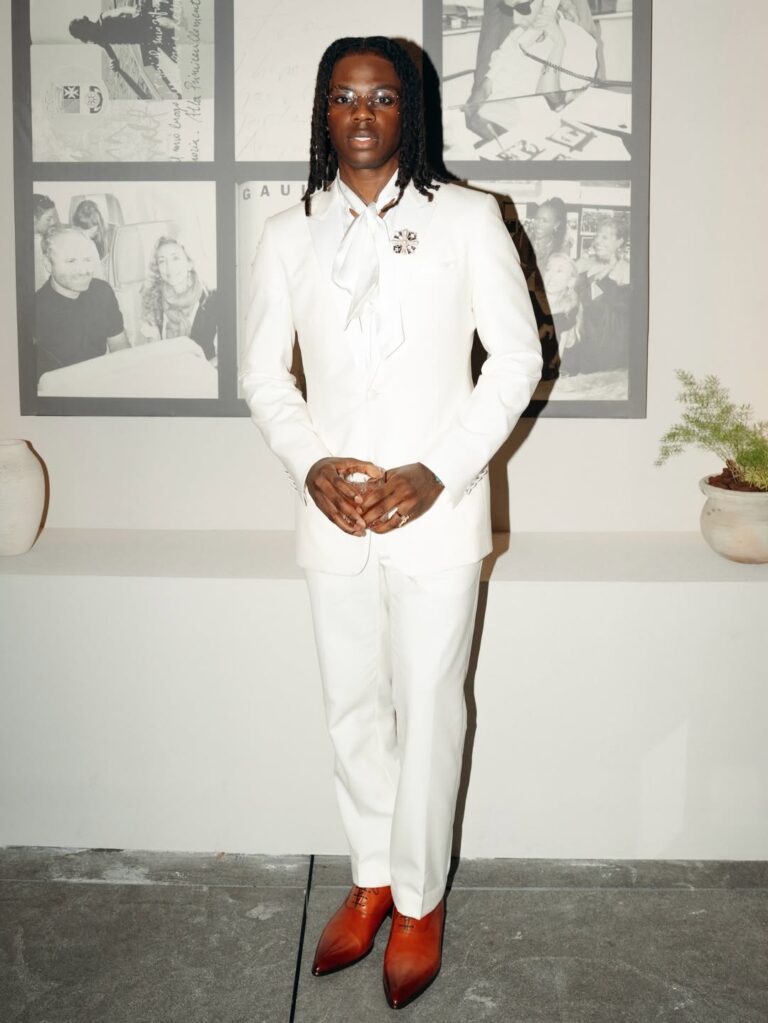 Rema Served Sleek Style and Flawless Face Card at the Franca Fund Gala ...