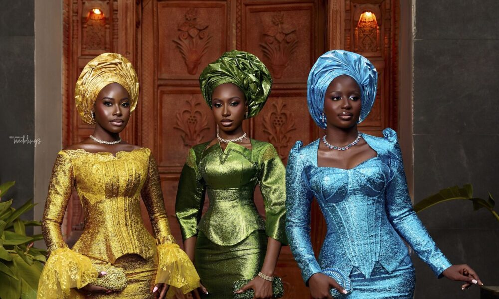 Atunbi Bridal Collection: Three Hues, Endless Elegance for the Yoruba ...