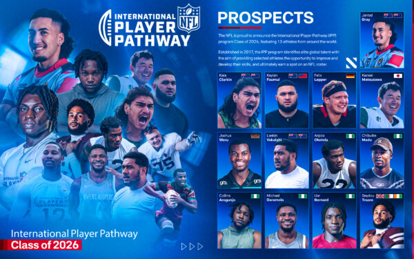 The NFL Announces Its 2026 International Player Pathway Athletes ...