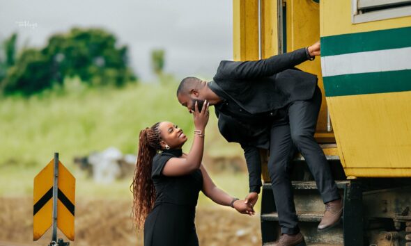 Fola Said Yes To Her Senior From Secondary School! Enjoy Their Pre ...