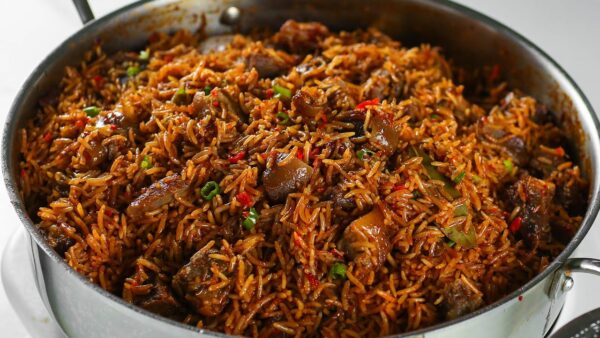 Kikifoodies Takes Jollof Rice to the Next Level with Asun | BellaNaija