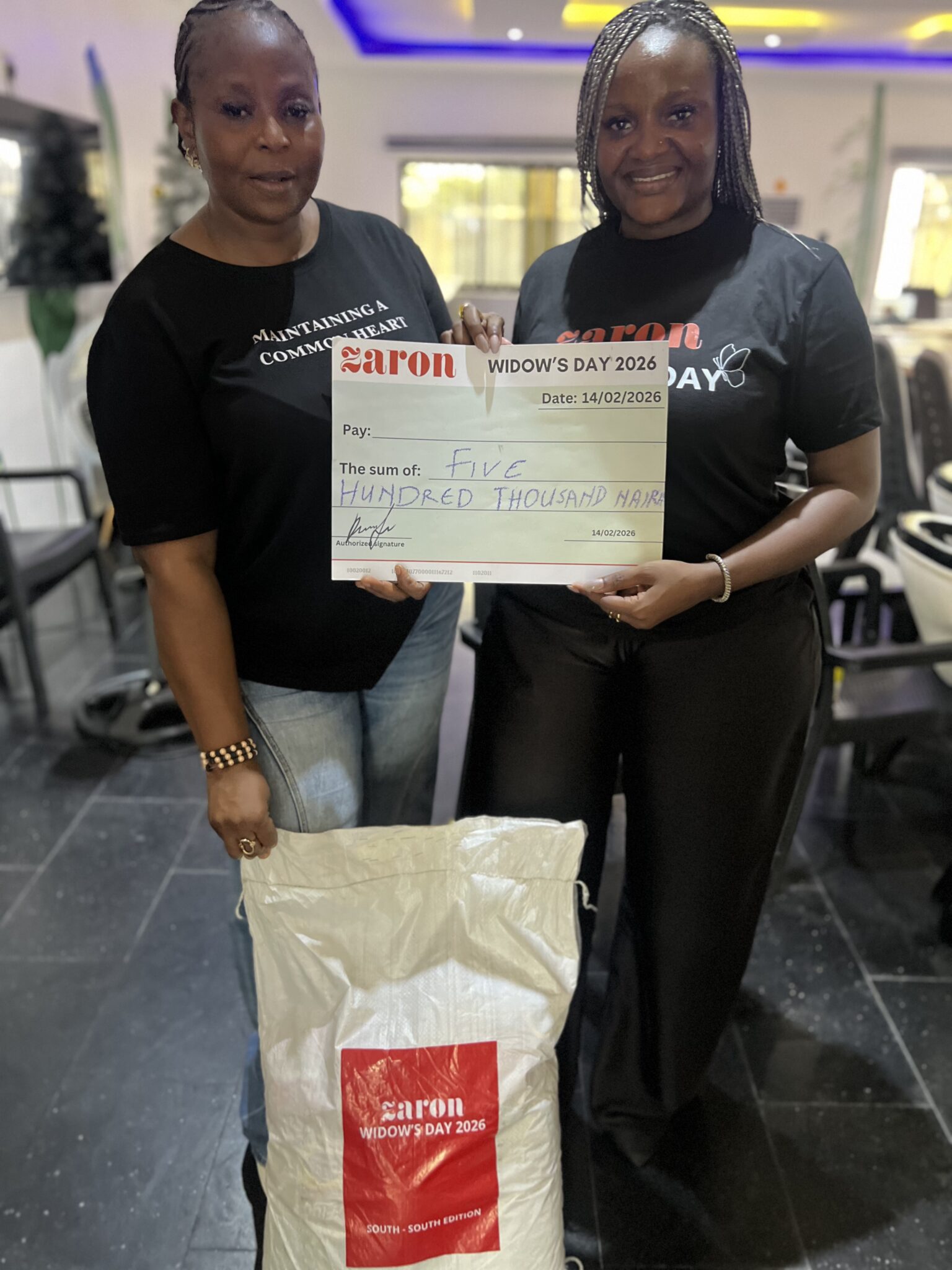 Zaron Cosmetics Hosts Widows In South-South Nigeria | BellaNaija